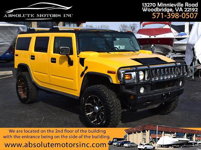 Hummer H3 Yellow Lifted
