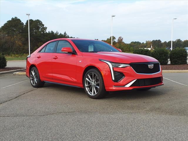 Used 2021 Cadillac CT4 Sedan 4D Premium Luxury AWD Ratings, Values ...