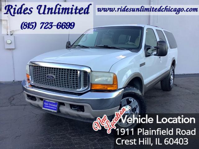 Used 2000 Ford Excursion 4 Door Utility Limited 4WD Turbo Diesel ...