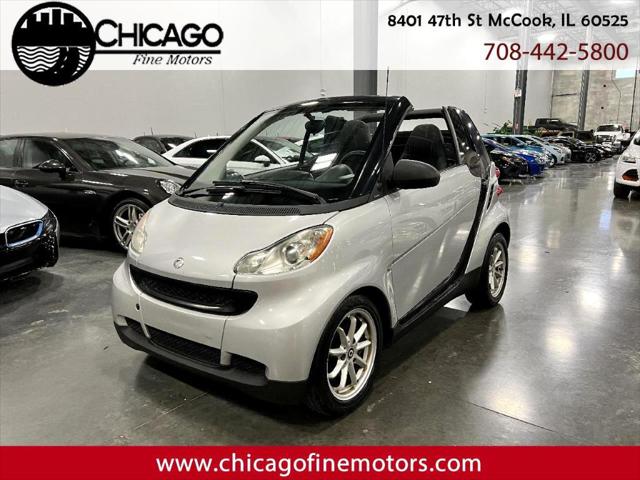 Used 2008 smart FORTWO-3 Cyl. Convertible 2D Passion Ratings, Values ...