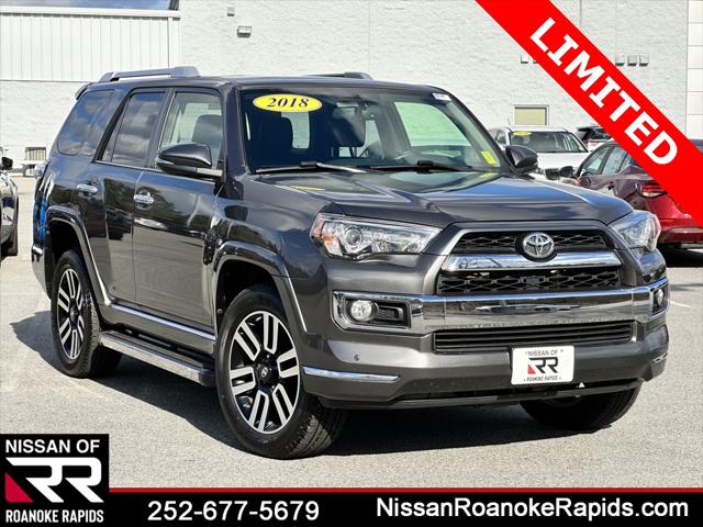 Used 2018 Toyota 4Runner Utility 4D Limited 2WD V6 Ratings, Values ...