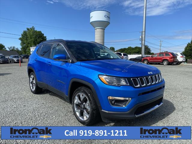 Used 2019 Jeep Compass Utility 4D Limited 4WD Ratings, Values, Reviews ...