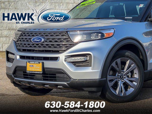 Used 2022 Ford Explorer XLT for sale in Chicago, IL - 1FMSK8DH9NGB91834
